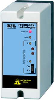 Pulse rate to analogue (mA or Voltage) Converter | Stroud Instruments